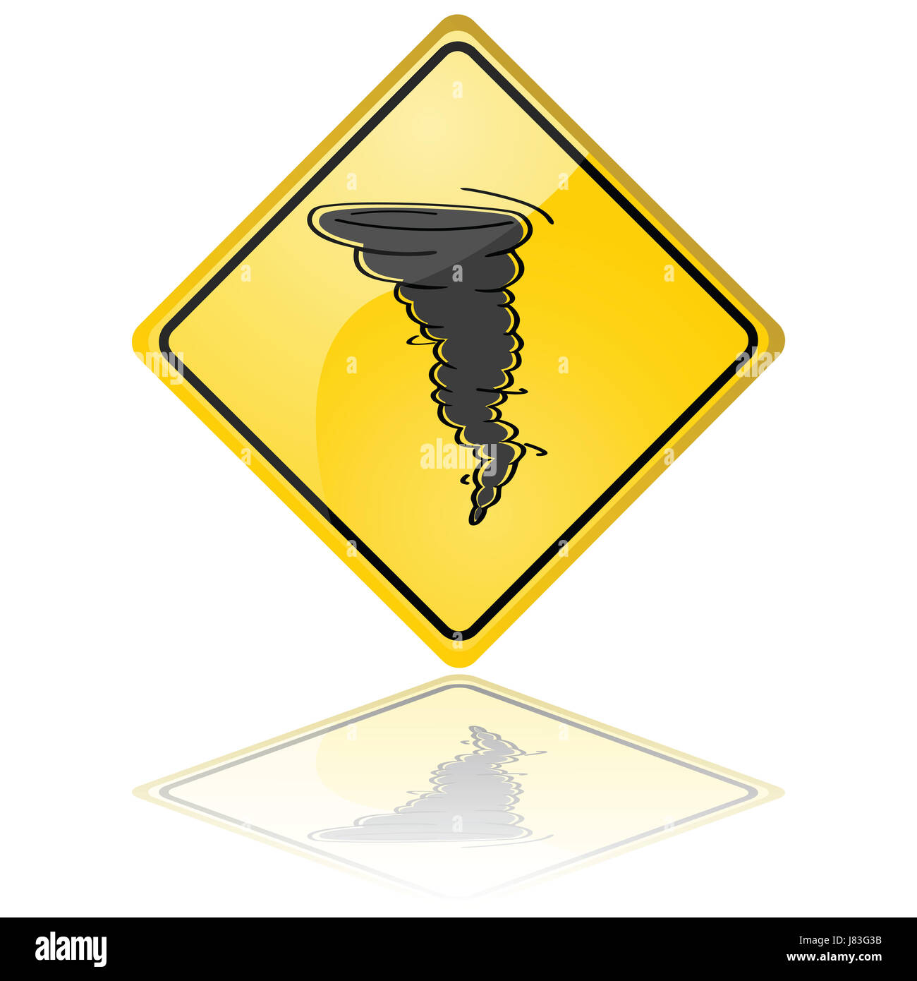 danger strong disaster tornado wind nature sign signal danger model ...