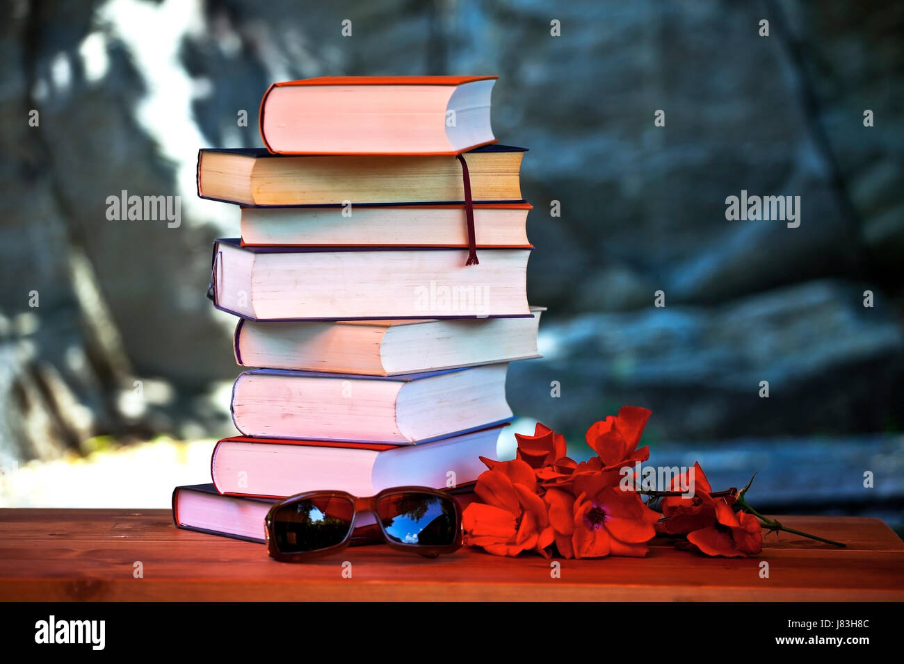 summertime - reading time Stock Photo - Alamy