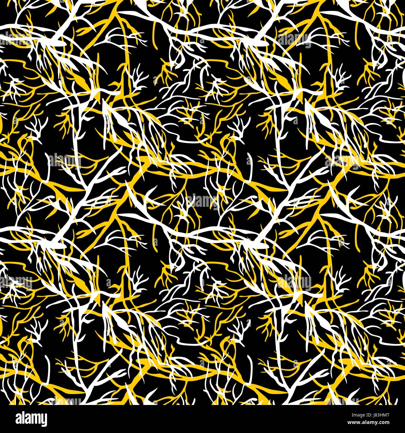 Curled branches Stock Vector Images - Alamy