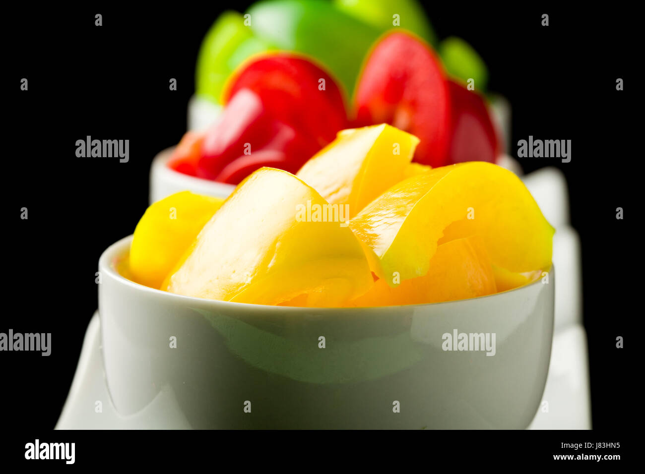 isolated reflection paprika peppers abstract wallpaper chili pepper ...