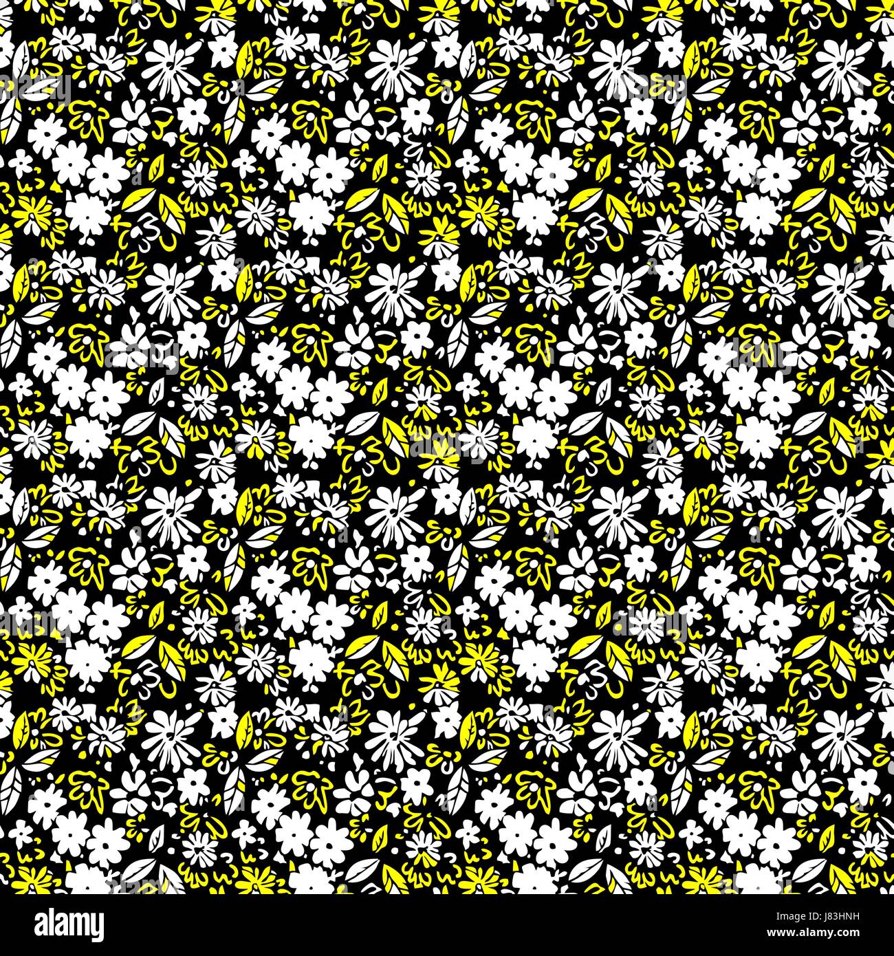 Cute small flower Stock Vector Images - Alamy