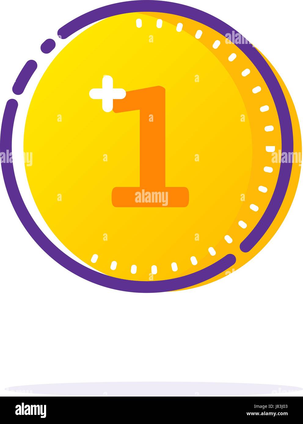 Vector Gold Coin Icon Stock Vector Image & Art - Alamy