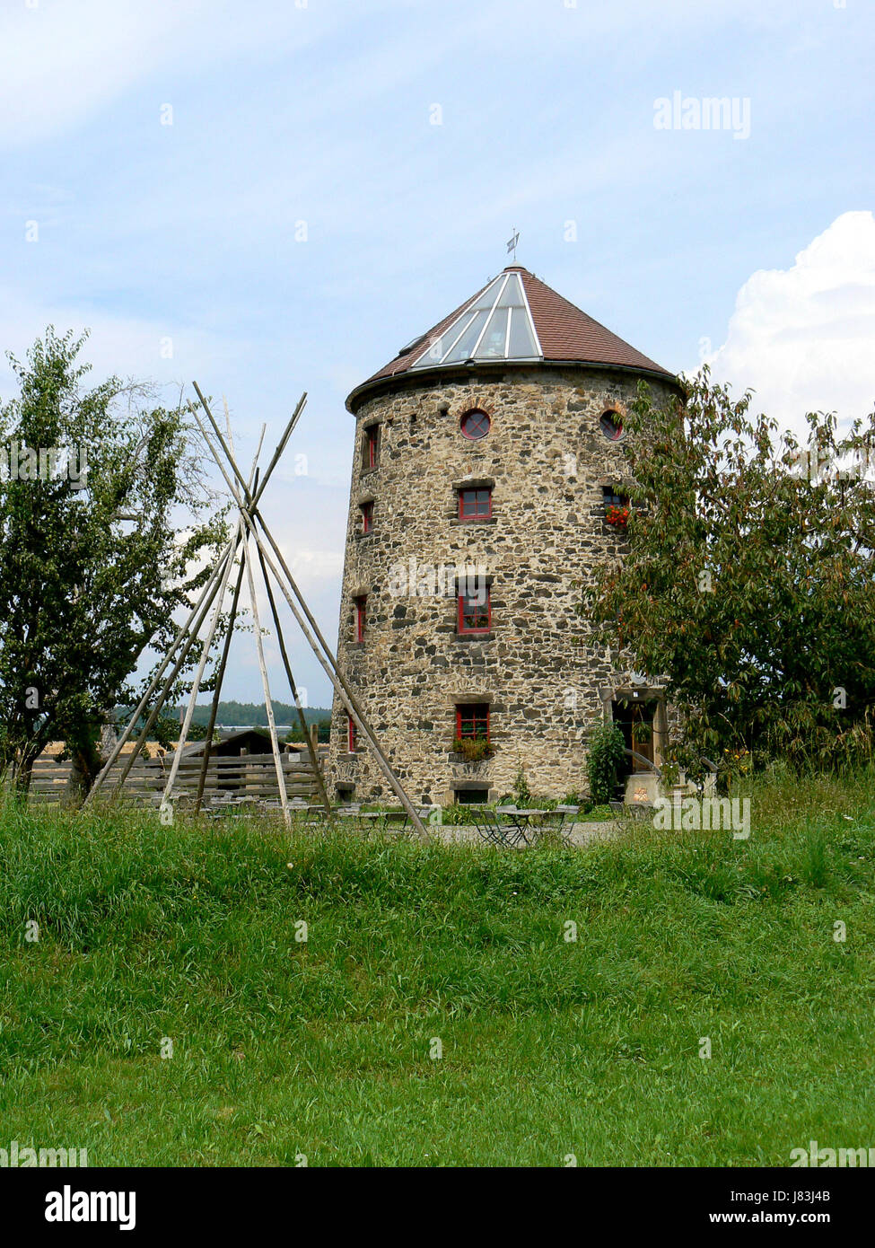 freestanding sightseeing windmill historical monument freestanding ...