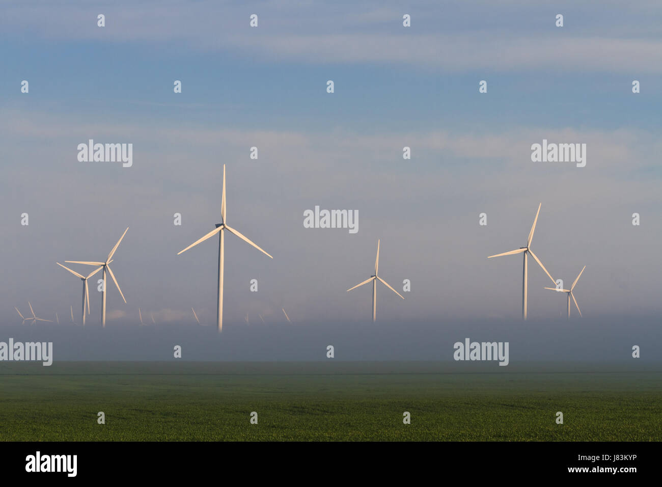 blue environment enviroment hill fog summer summerly energy power ...