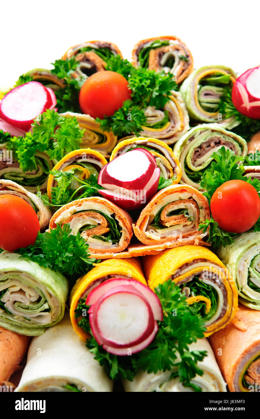 Spiral sandwiches hi-res stock photography and images - Alamy