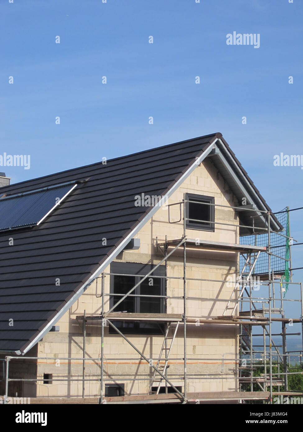 house building new building scaffold scaffolding house-build home house ...