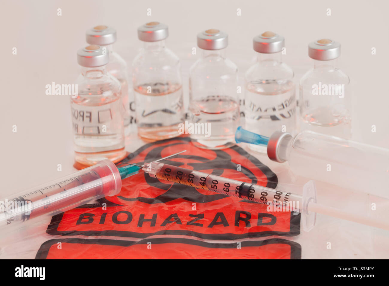 danger medicinally medical warning sign hospital blood disposal virus ...