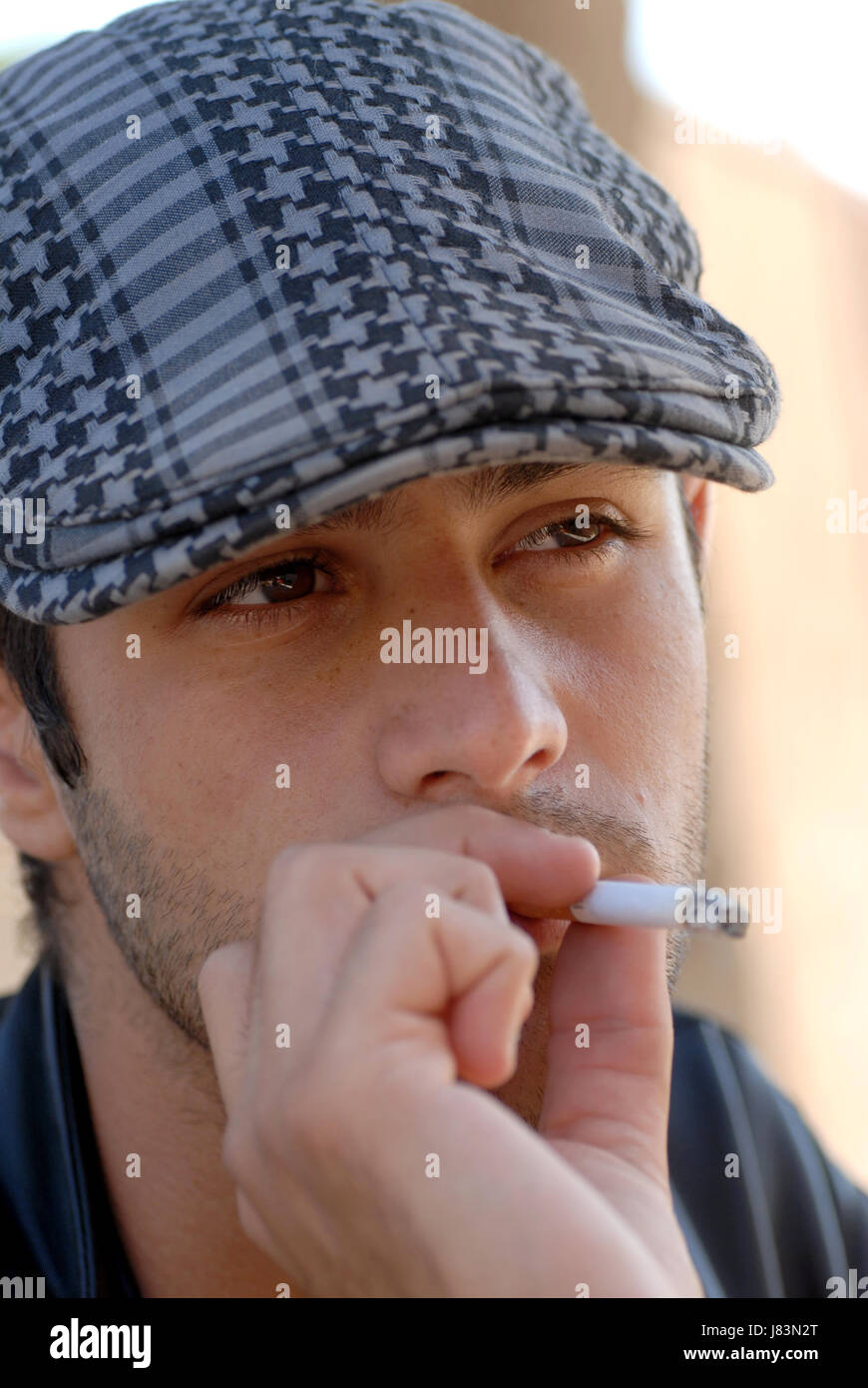 Boy smoking photo hi-res stock photography and images - Alamy