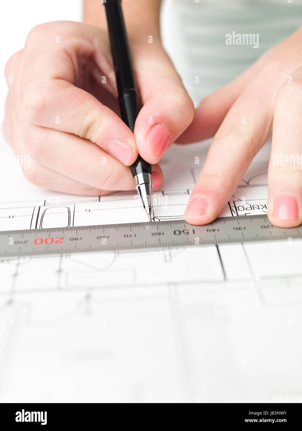 blue house building laptop notebook computers computer job macro close ...