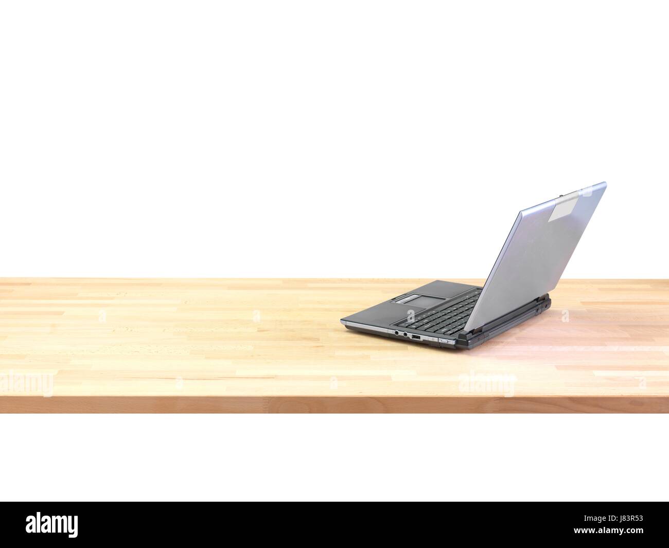 office laptop notebook computers computer book desk isolated furniture ...