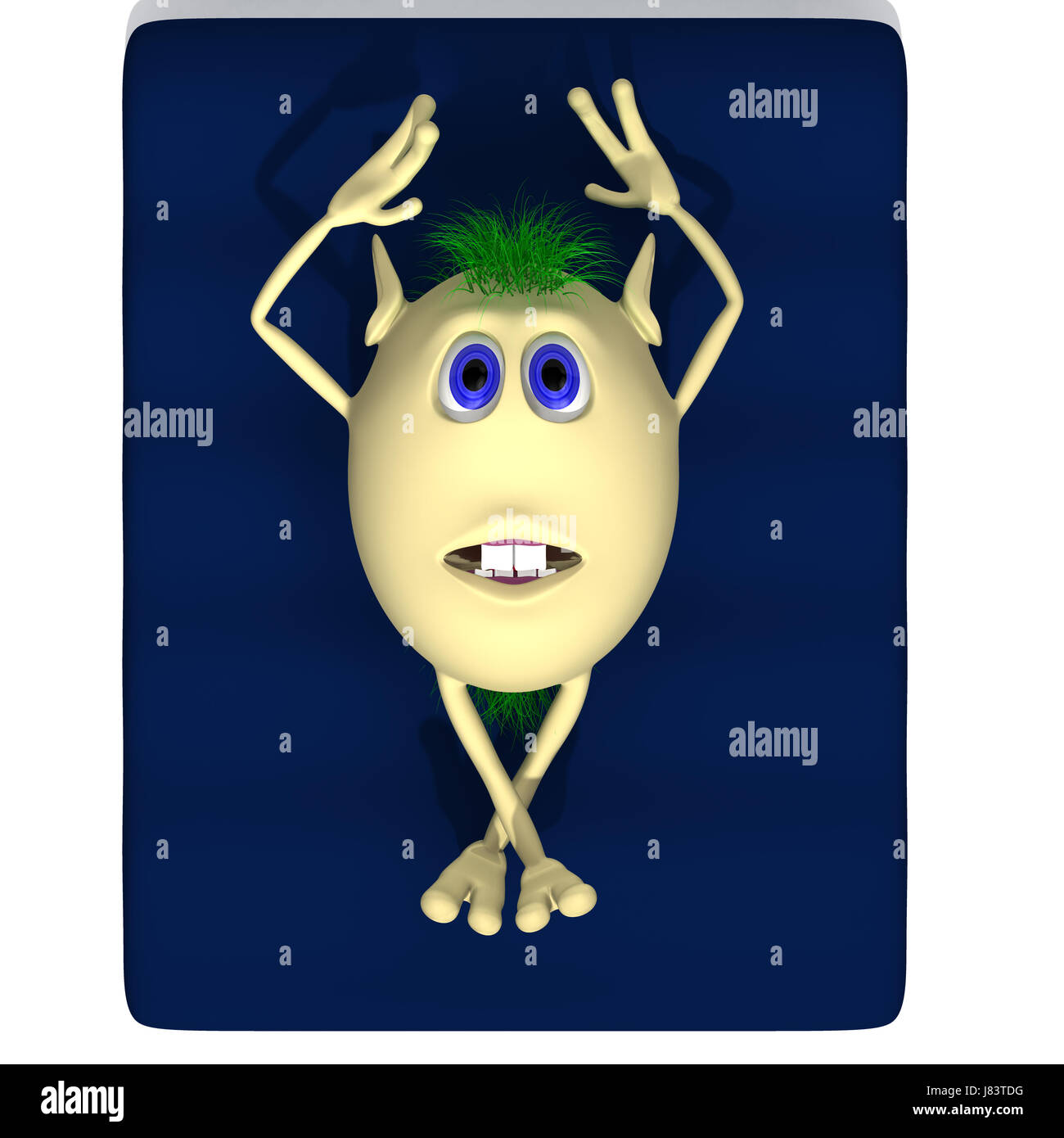 blue eyes up on puppet thick wide fat with laying travel spare time ...