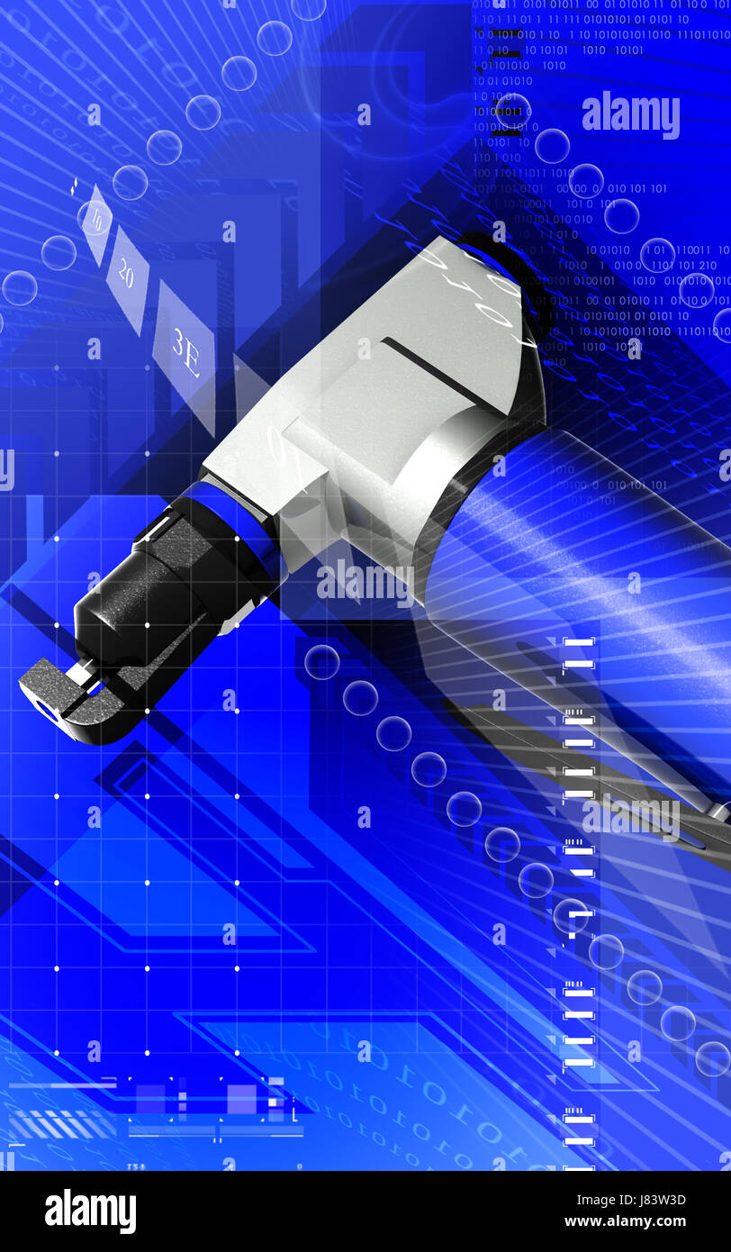 blue tool object graphics colour industry industrial steel illustration ...