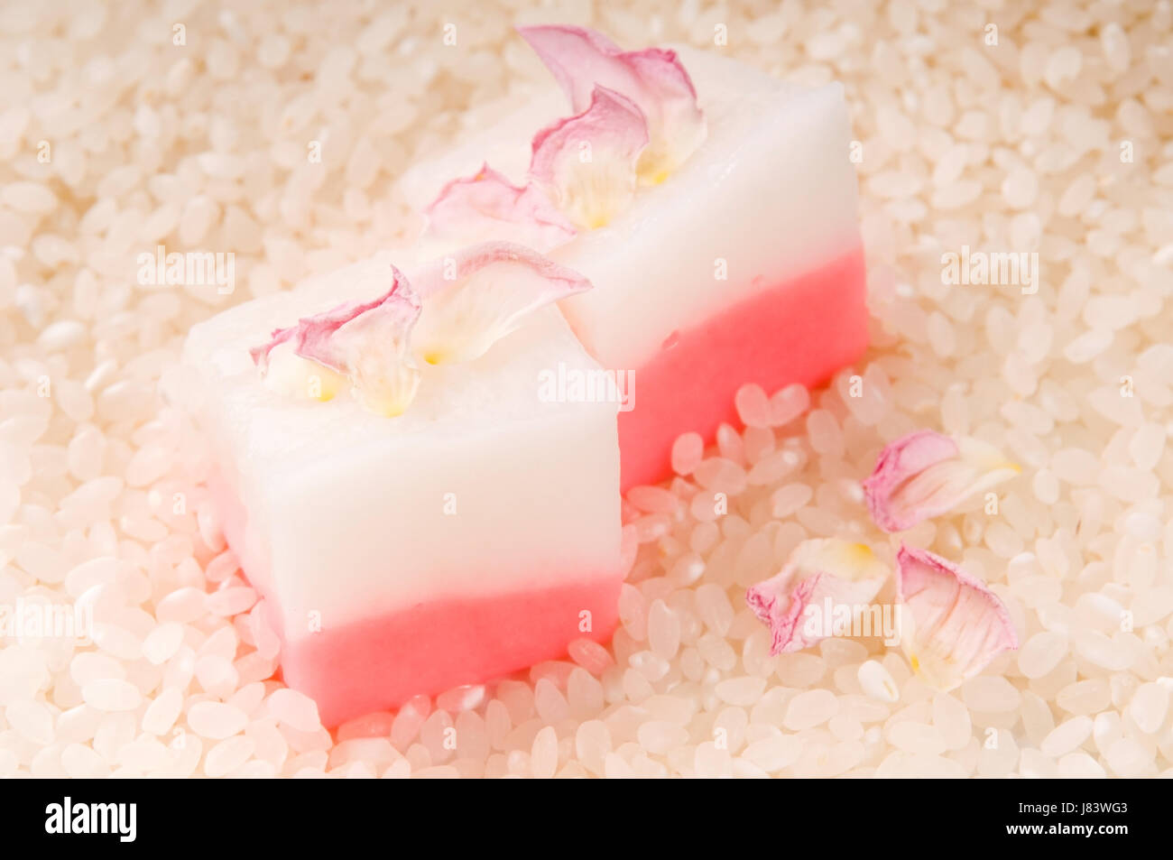 sweet flower plant rose petal japan dessert rice food aliment sweet ...