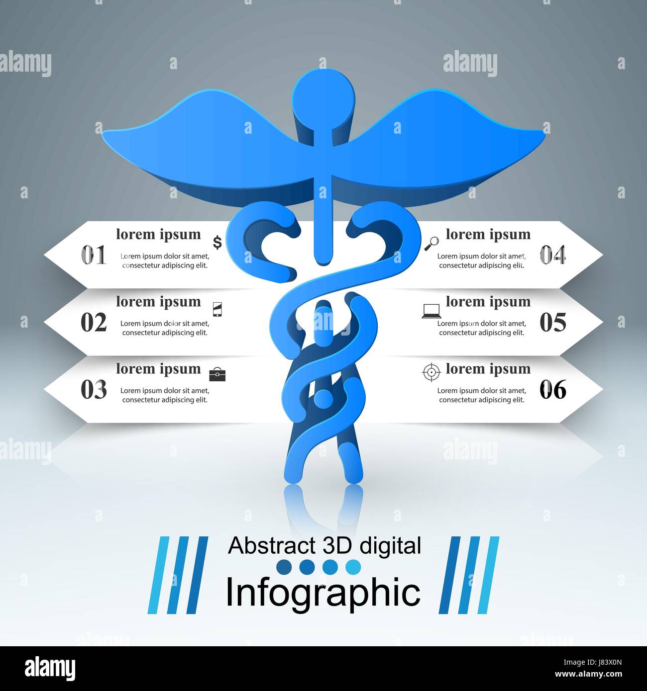 Health icon. 3D Medical infographic Stock Vector Image & Art - Alamy