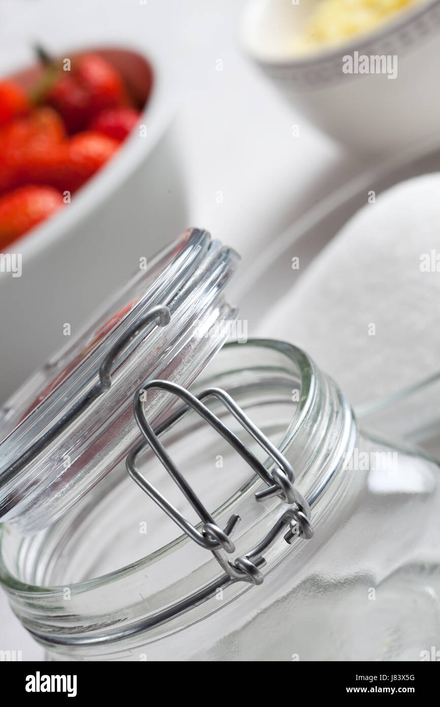 fruit strawberry lid jam berry compote jar glassy food aliment sweetly ...