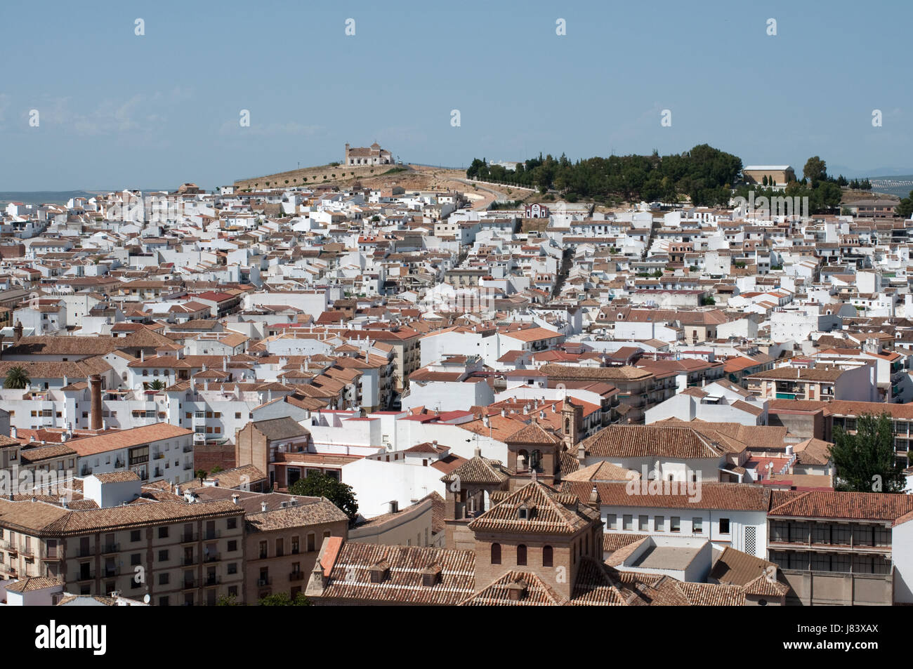 spain city town spain typical style of construction architecture ...