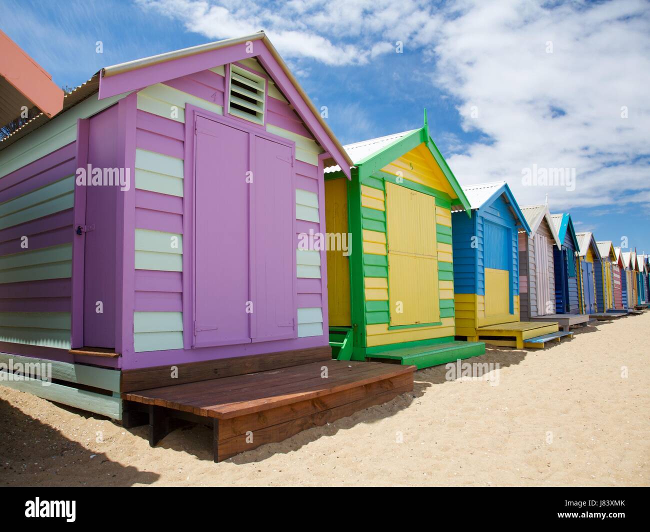 coloured colourful gorgeous multifarious richly coloured beach seaside ...