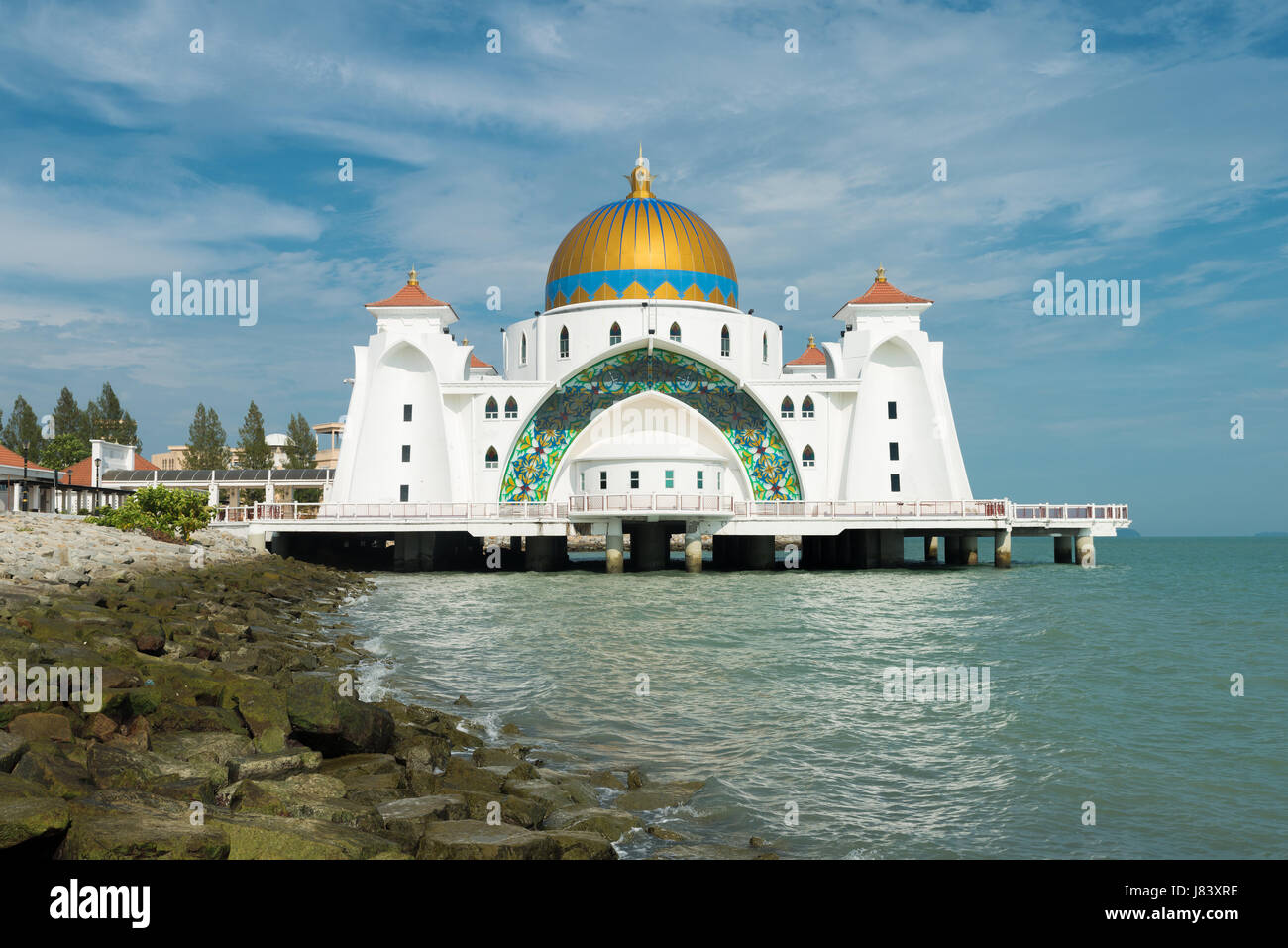 Malacca islam mosque is beutiful islam mosque in Malacca, Malaysia ...