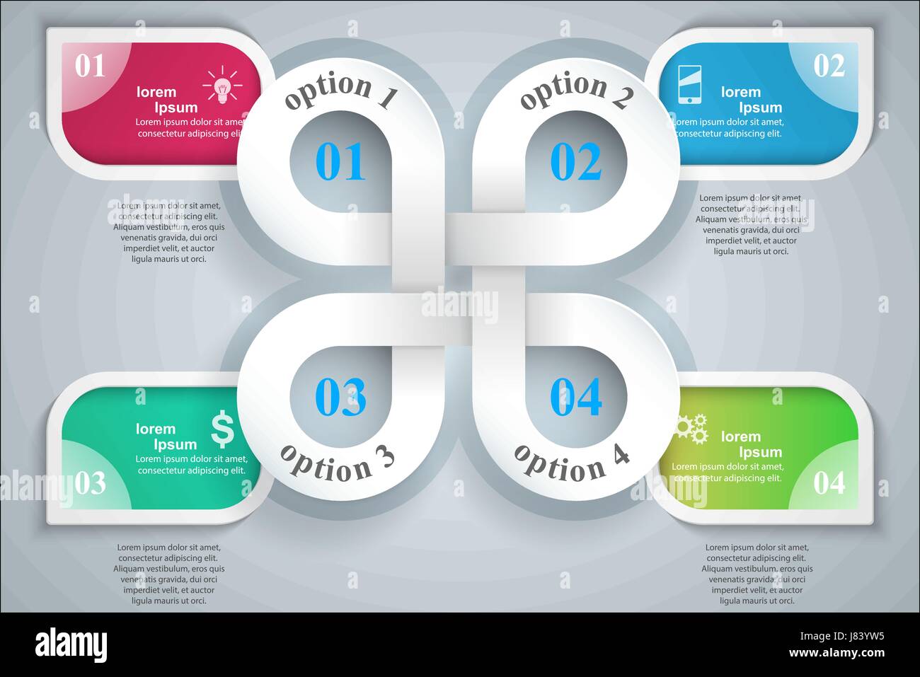 3D infographic design template and marketing icons Stock Vector Image ...