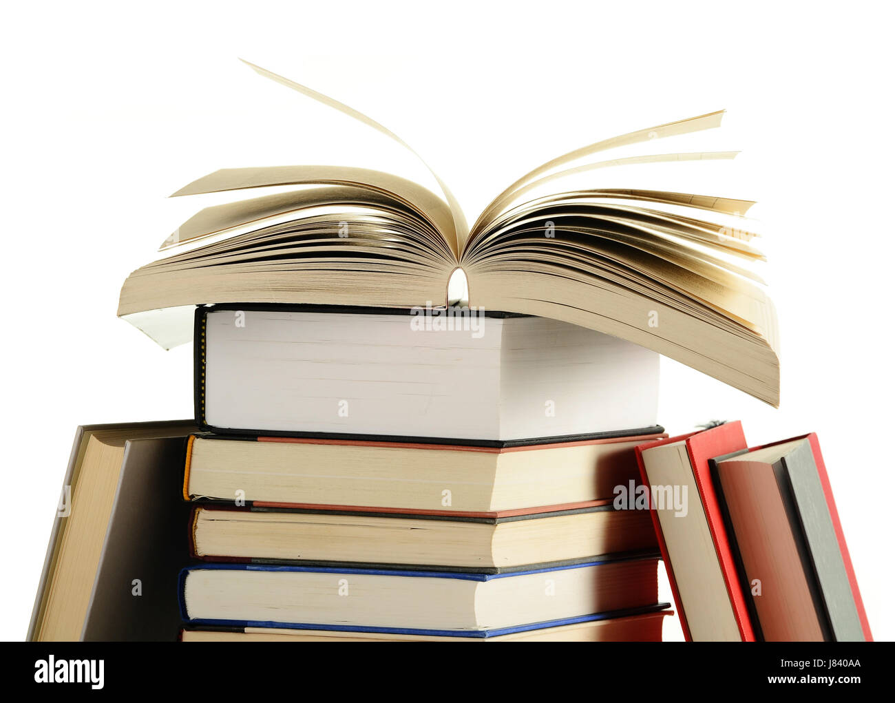 education isolated stack library reading book literature write wrote ...