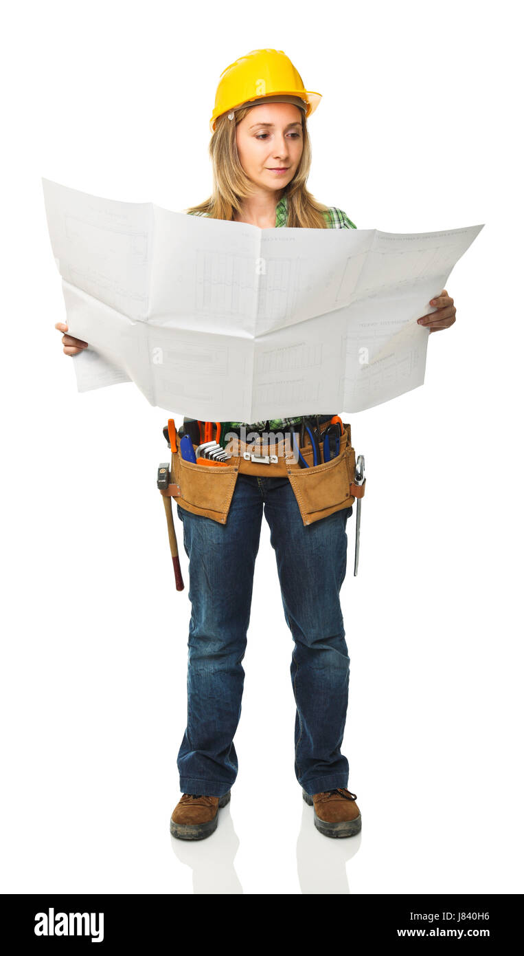 woman standing blonde girl girls workers laborer worker wageworker ...