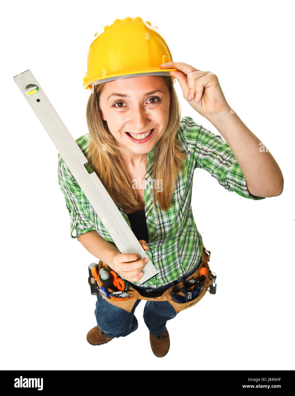 woman standing blonde girl girls workers laborer worker wageworker ...