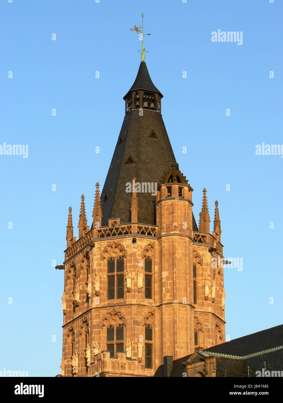 historical cologne sightseeing town hall sandstone renaissance ...