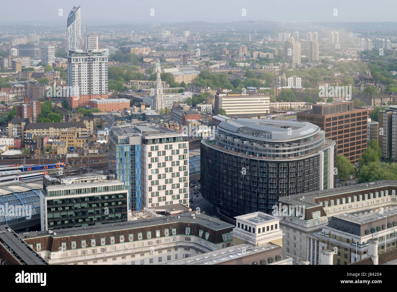 buildings city town london england sight view outlook perspective vista ...