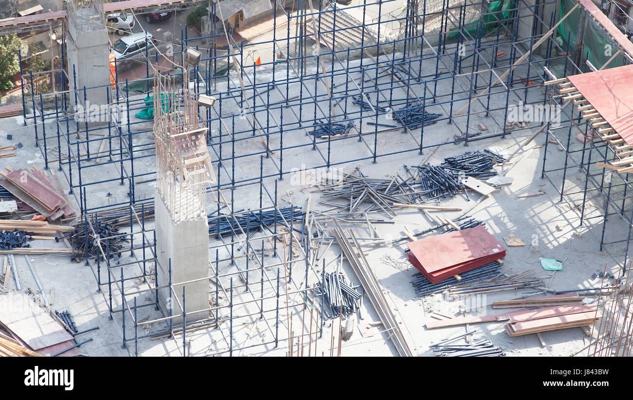 india scaffold scaffolding construction wood concrete timber scaffold ...