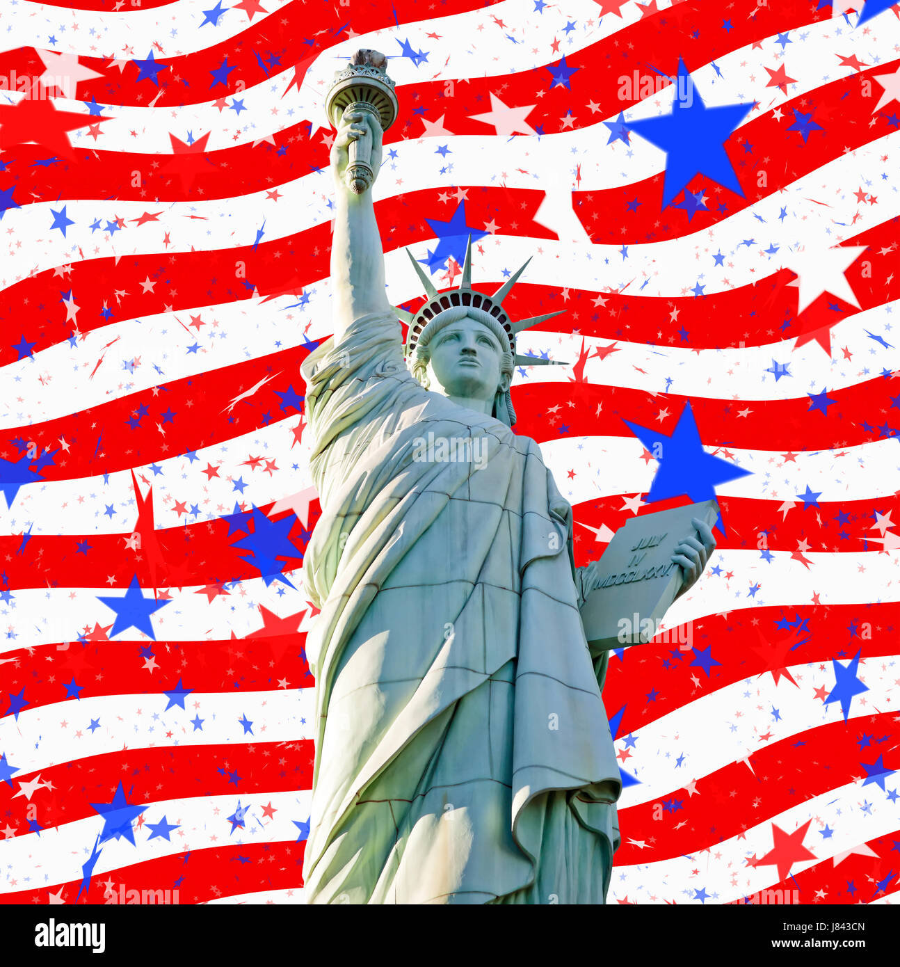 american statue celebrate reveling revels celebrates usa freedom ...