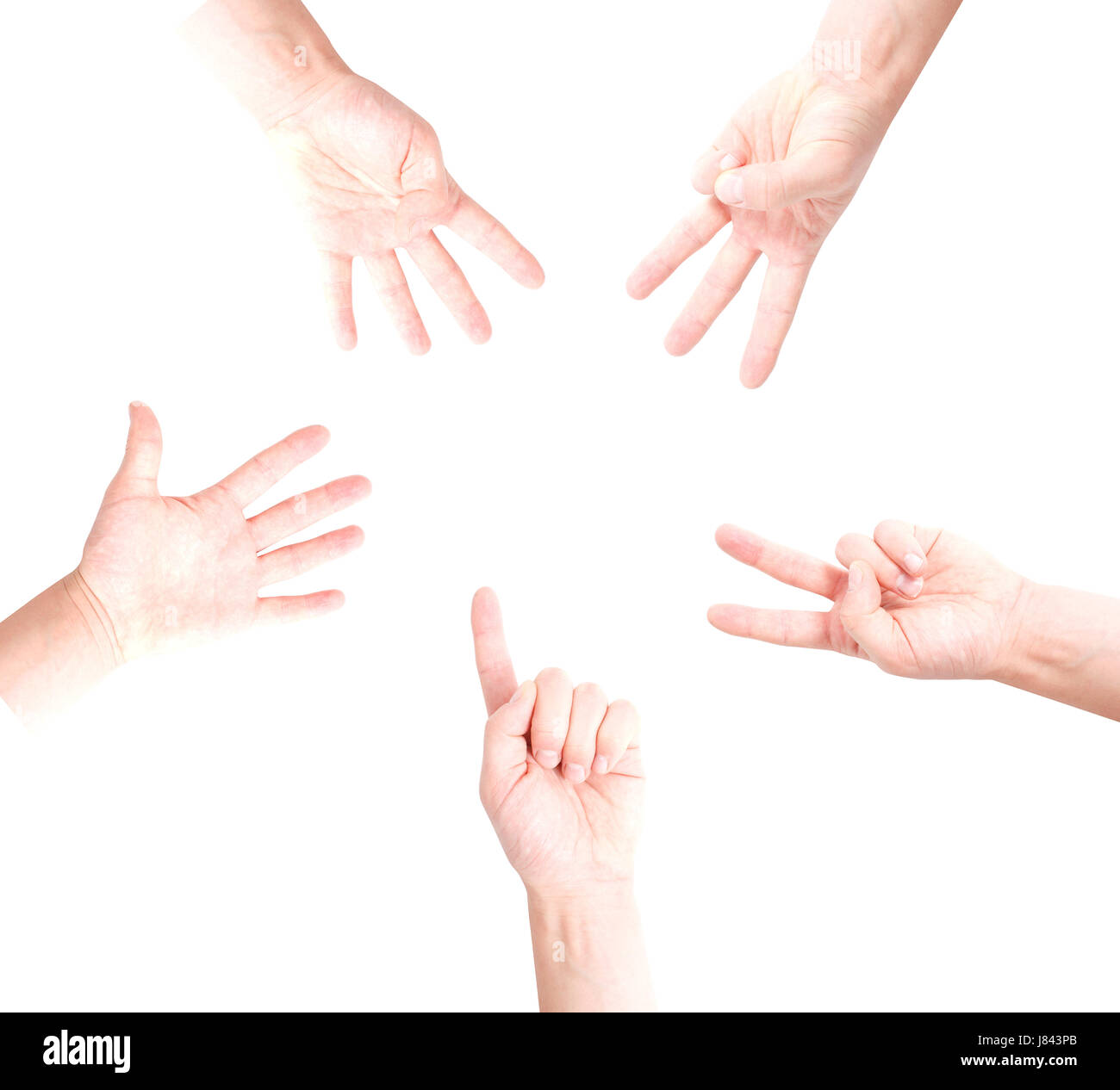 Thumb index finger together hi-res stock photography and images - Alamy