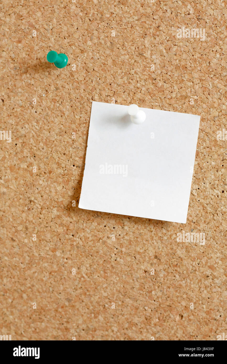 close office note memo board tool object detail isolated green wood ...