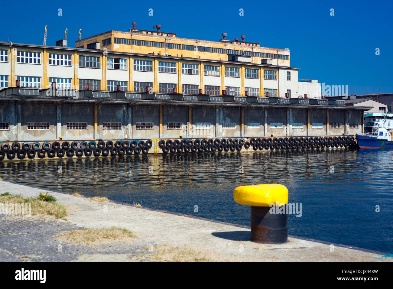 industrial harbor dock pier port import export importing shipping ...