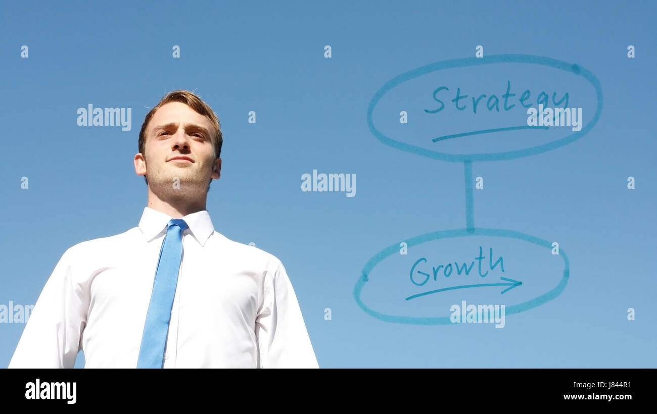 guy blue career strategy successful succesful big large enormous ...