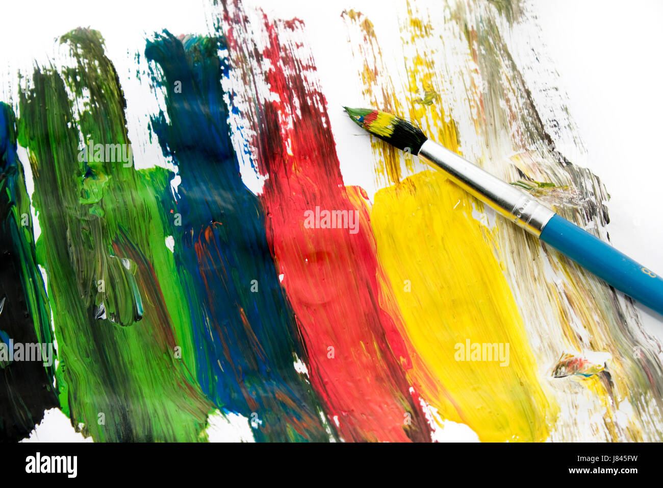 colour closeup paint abstract creative pallet colorful colors colours ...