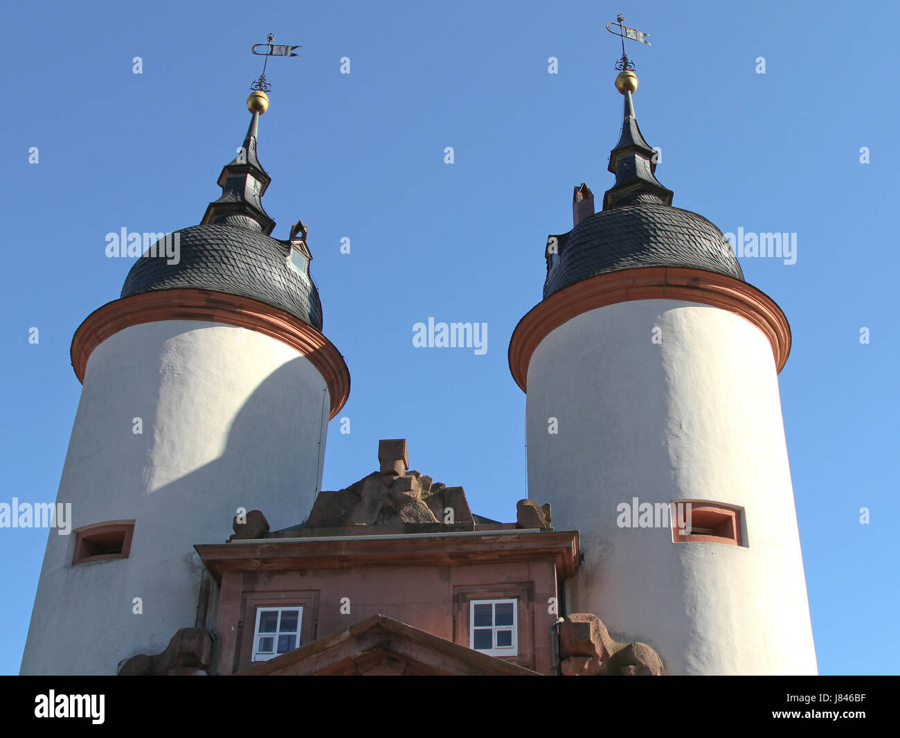 historical old town sightseeing germany german federal republic towers ...