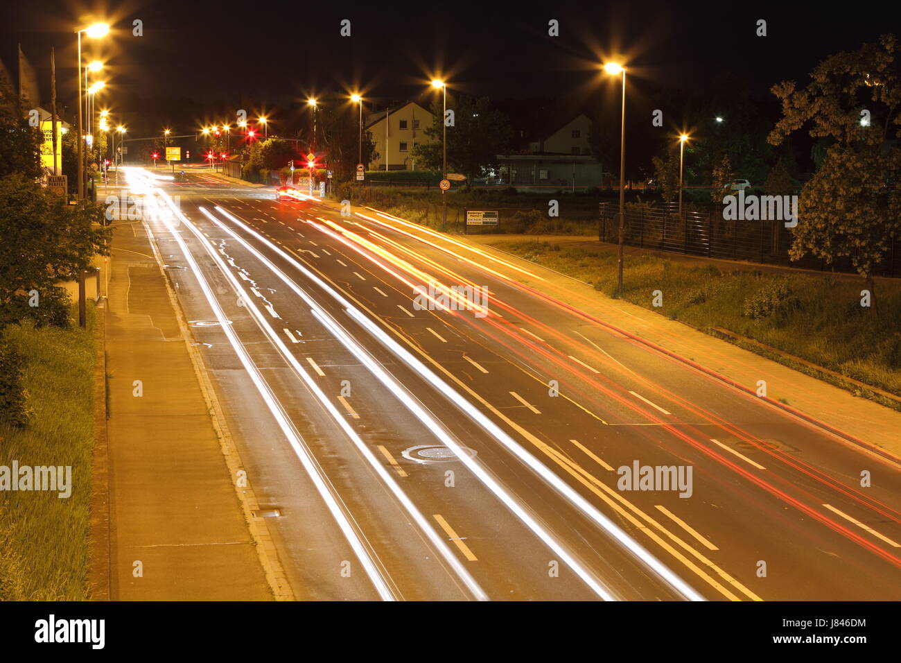 night nighttime sunset evening bavaria vehicles spring twilight ...