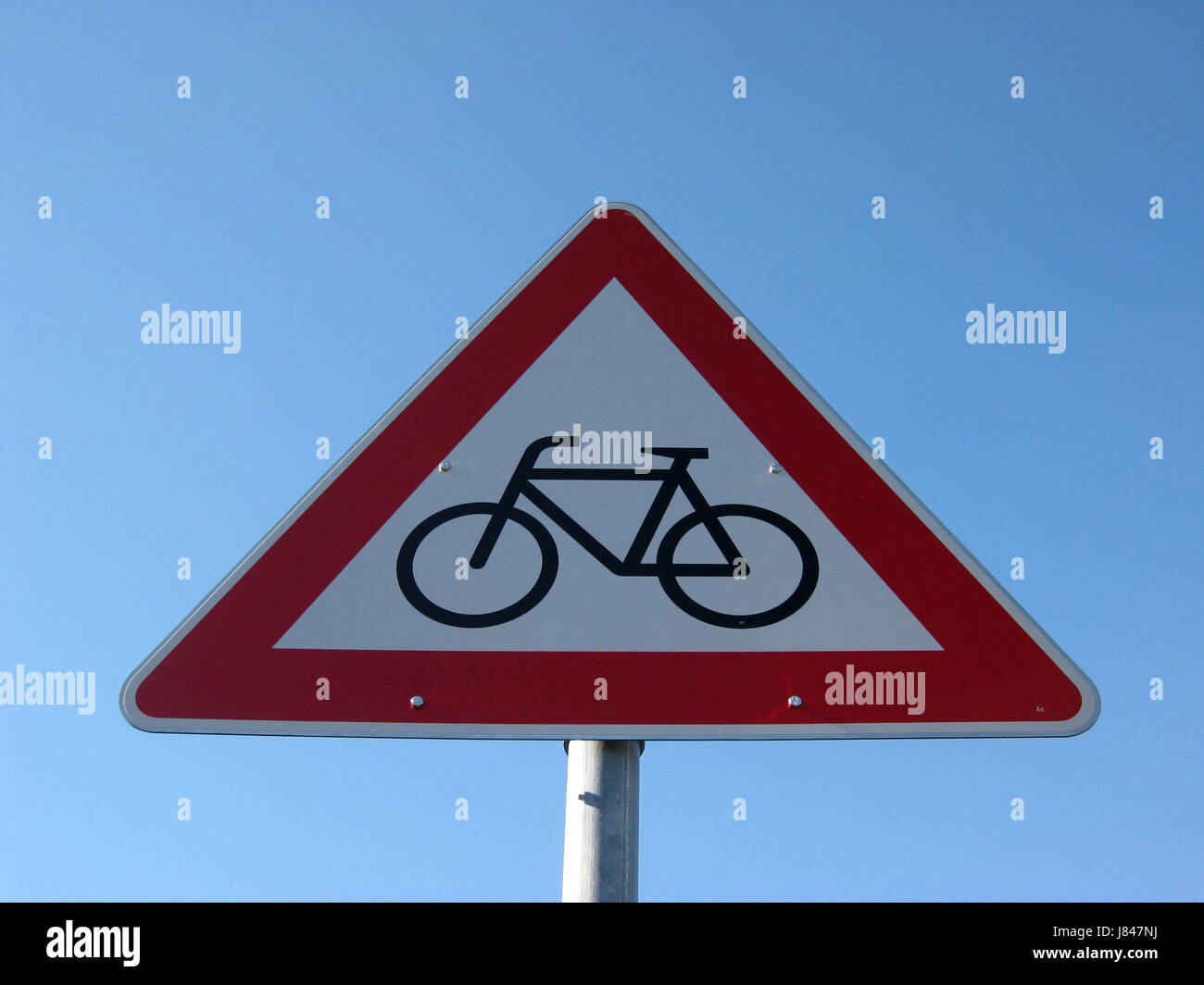 sign signal biker caution attention cycle track bicyclists sign signal ...
