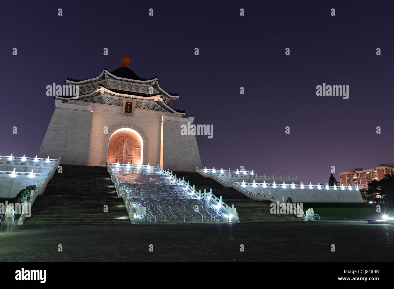 hall blue house building travel temple monument memorial culture park ...