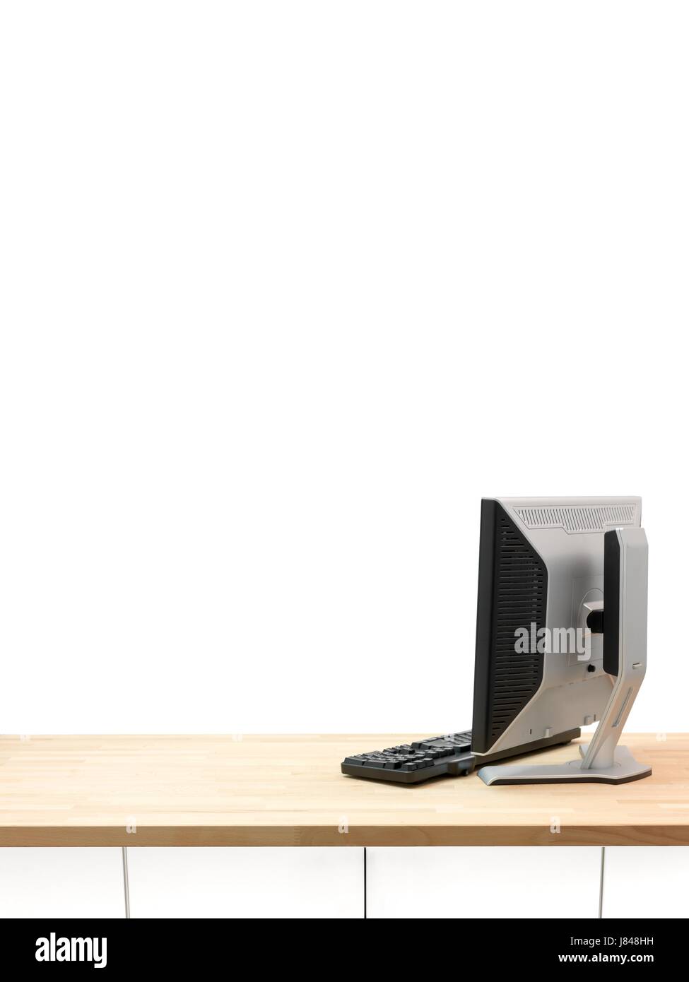 office laptop notebook computers computer book desk isolated furniture ...