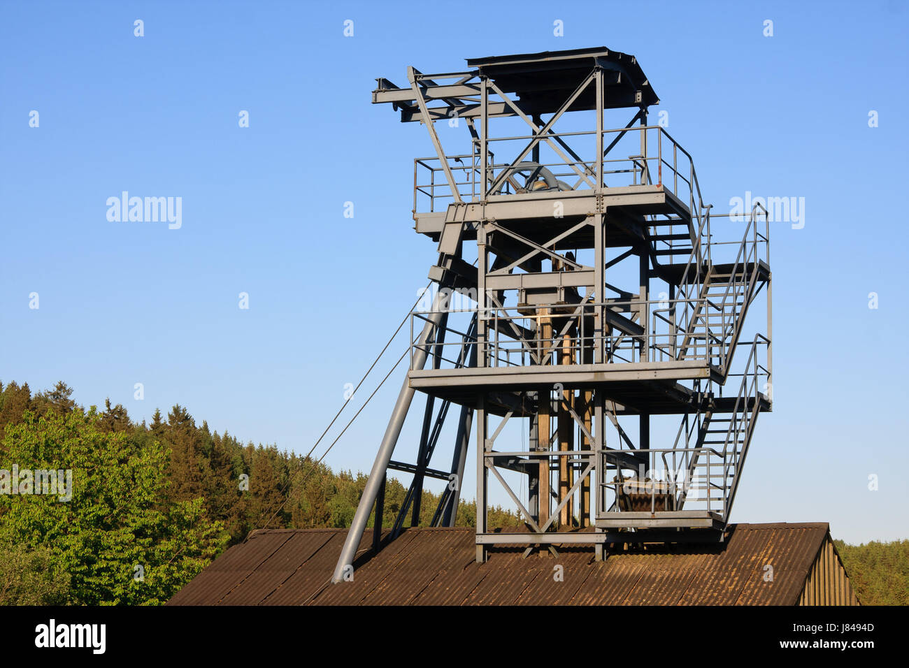 museum terrain pit mining museum overview signpost terrain shaft pit ...