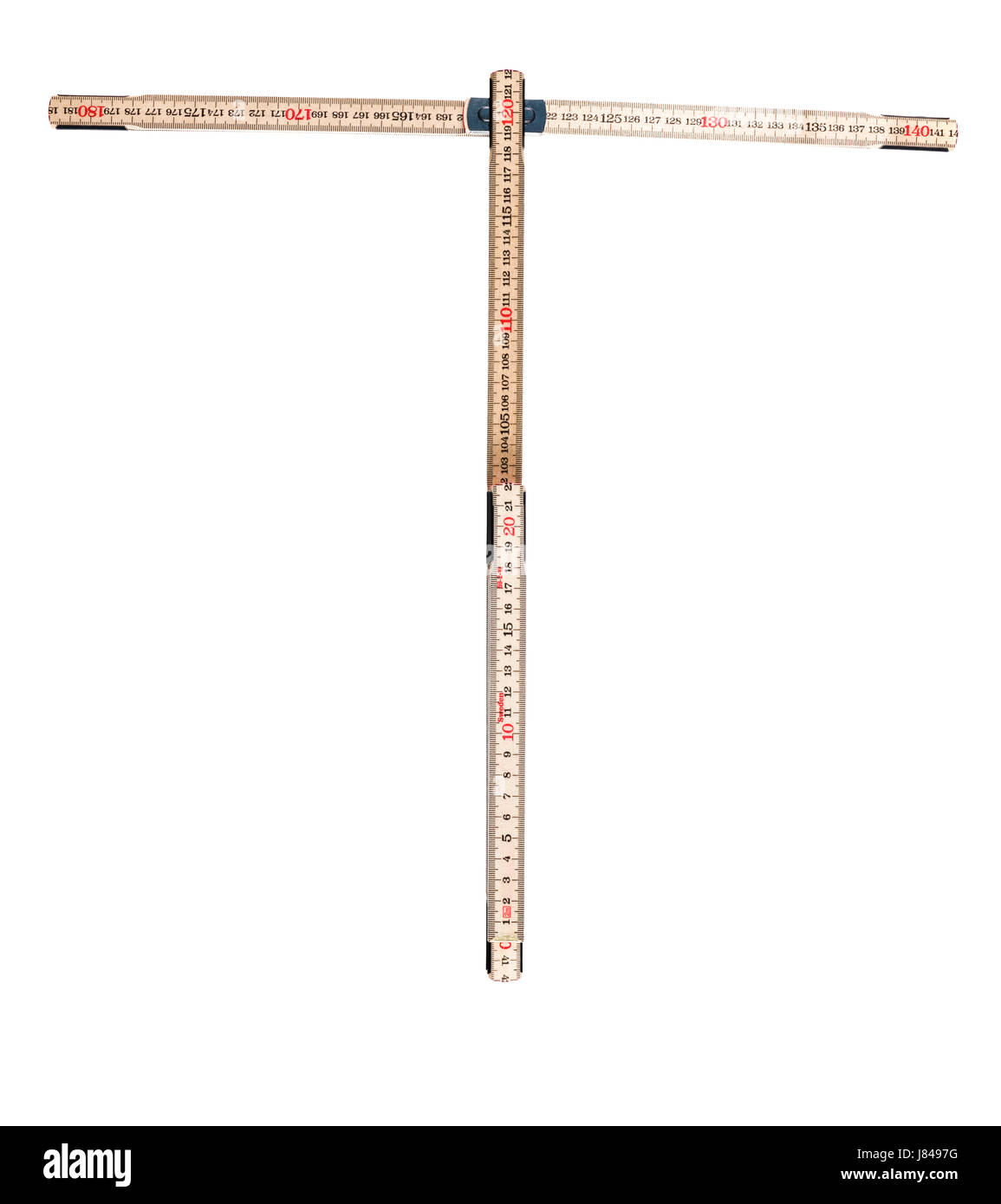tool isolated wood ruler studio shape meter dial gauge folding alphabet ...
