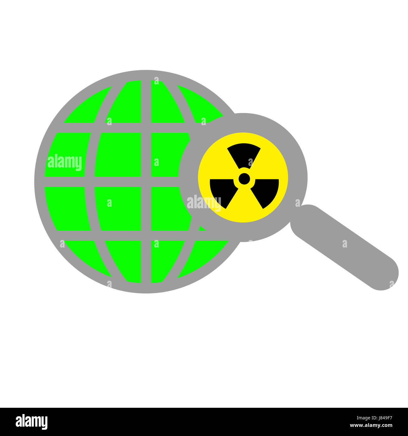 Radioactive pictogram Cut Out Stock Images & Pictures - Alamy