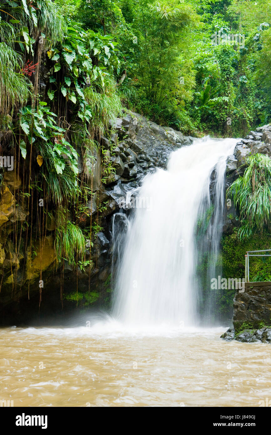 landscape scenery countryside nature travel stream waterfall america ...