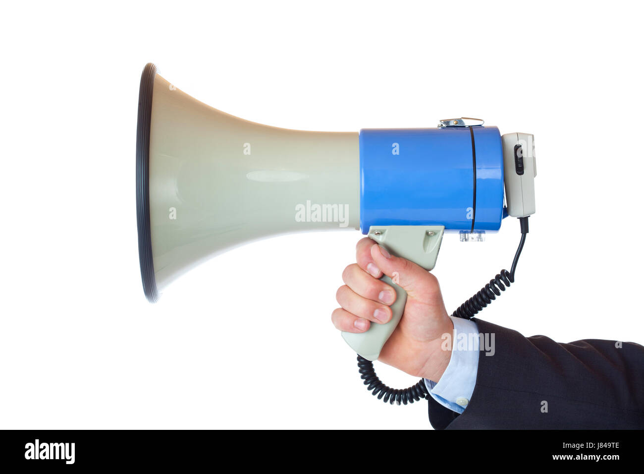 Cheer leader megaphone hi-res stock photography and images - Alamy