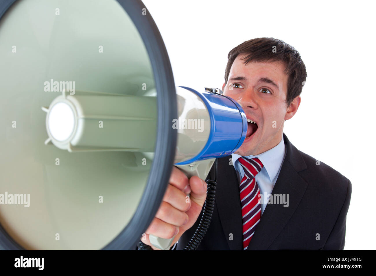 Cheer leader megaphone hi-res stock photography and images - Alamy