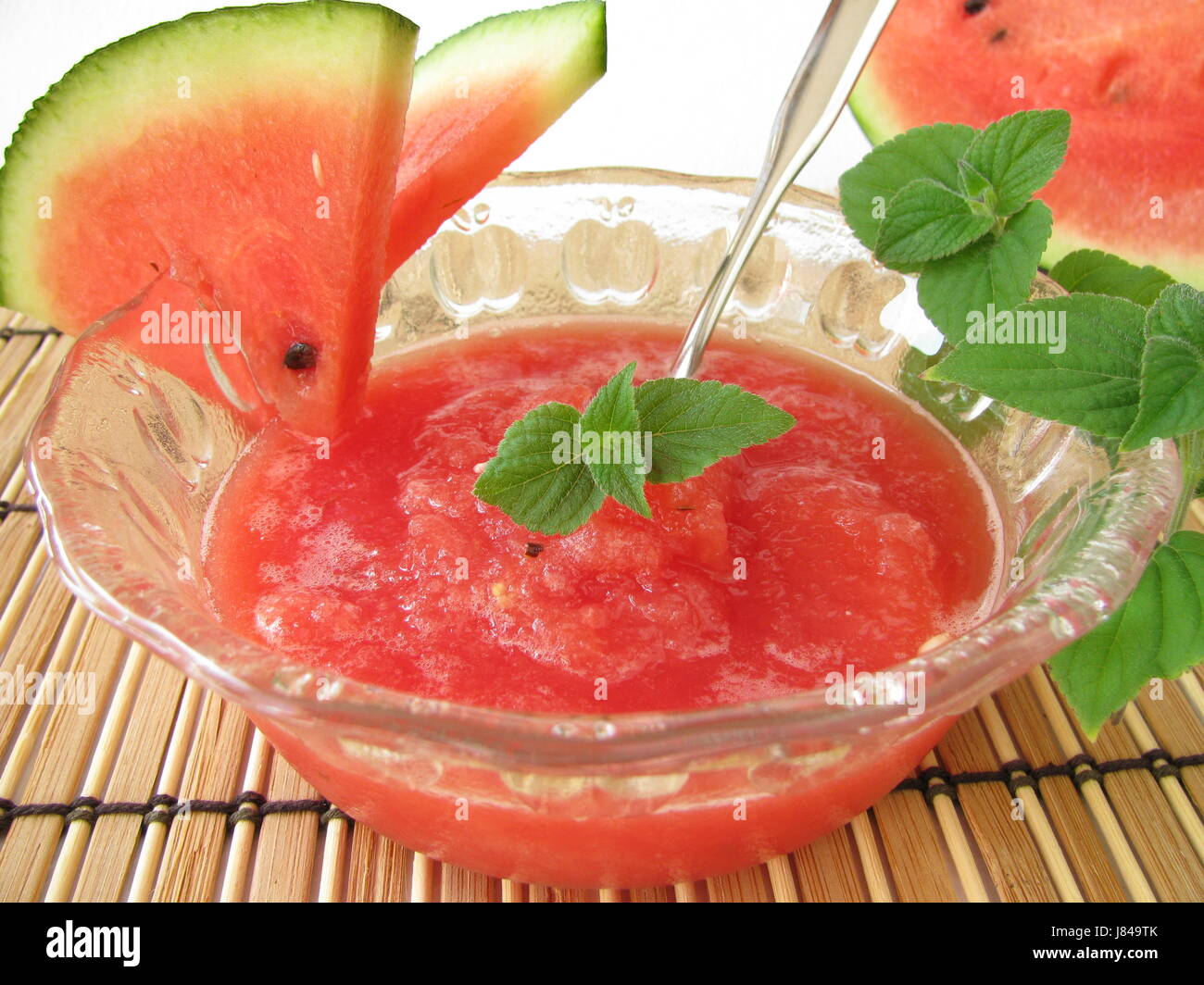 Melon sorbets hi-res stock photography and images - Alamy