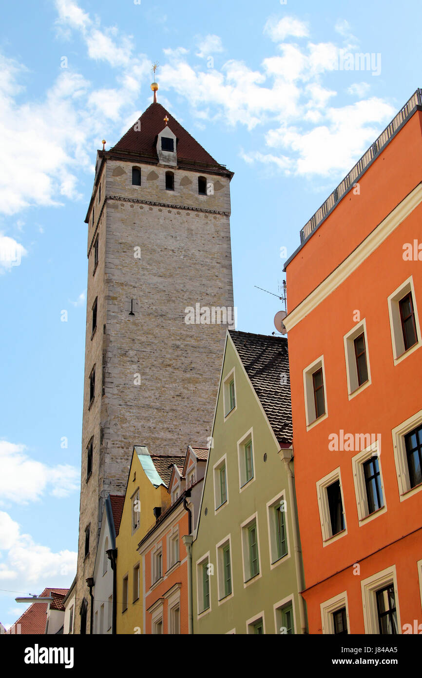 the golden tower Stock Photo - Alamy