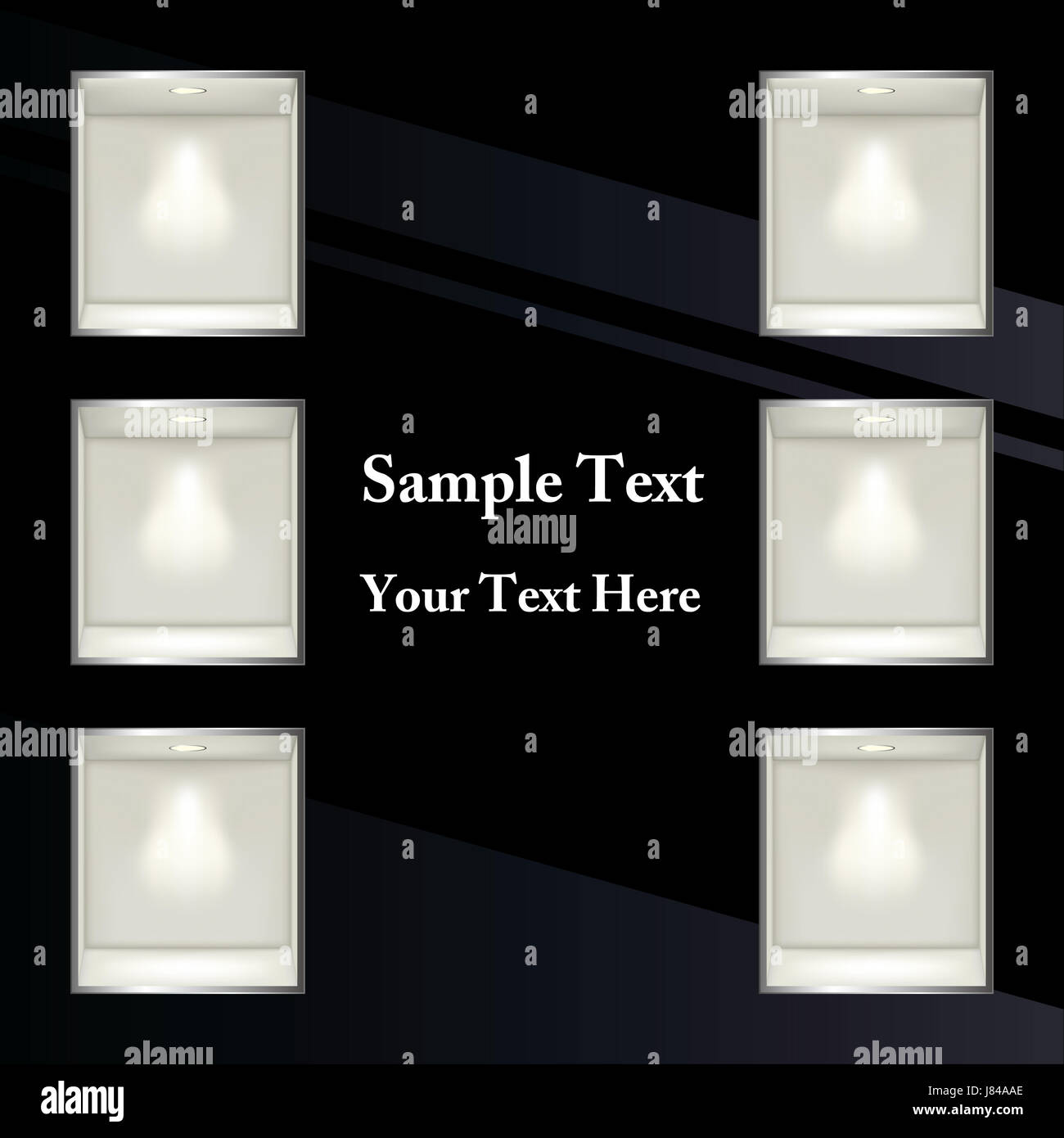 interior museum gallery display frame retail shop shop department store ...