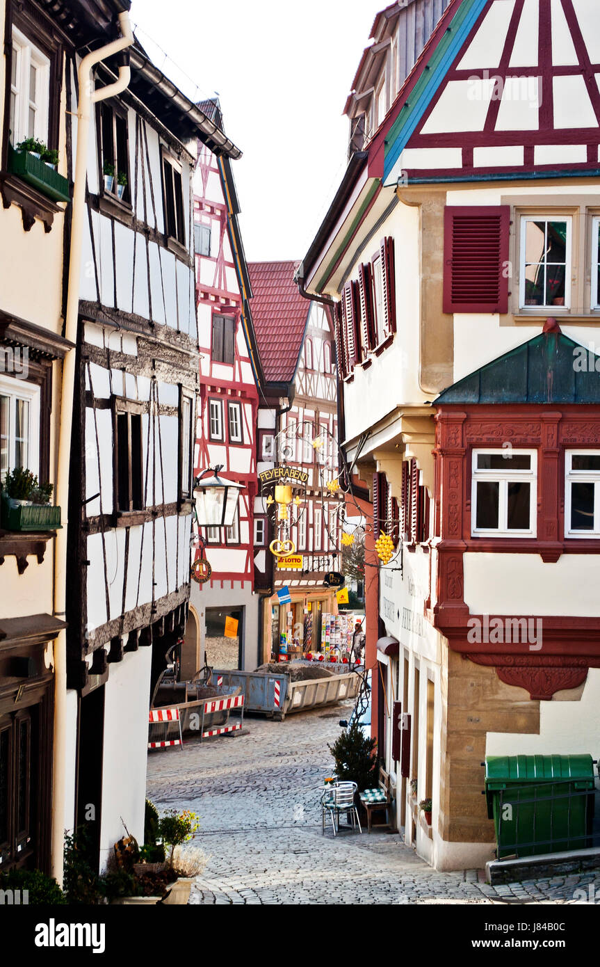 story old town frame-work past cobblestone old story old town frame ...